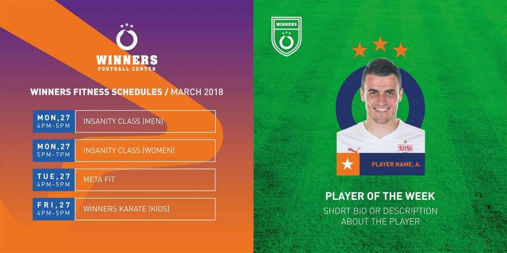 Winners Football Center | Branding - Marketing, Branding & Logo Design ...
