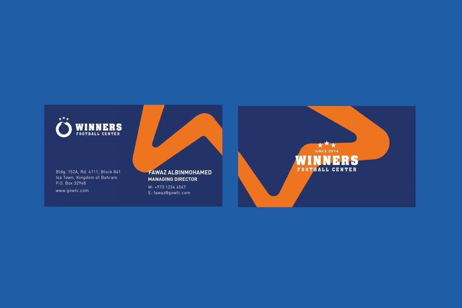 Winners Football Center | Branding - Marketing, Branding & Logo Design ...